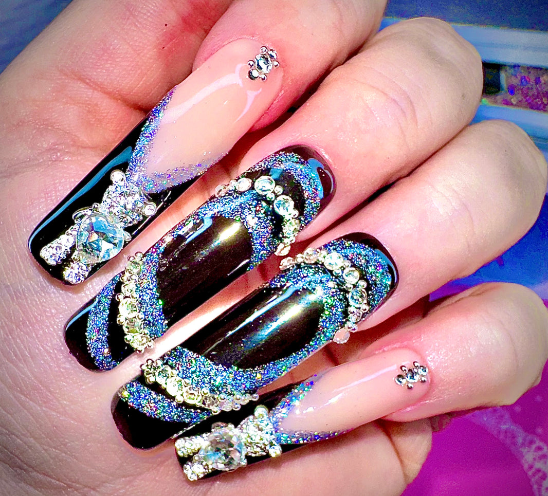 Bratitude Glamour Press On’s – Fem Fatals Bratitude Nails